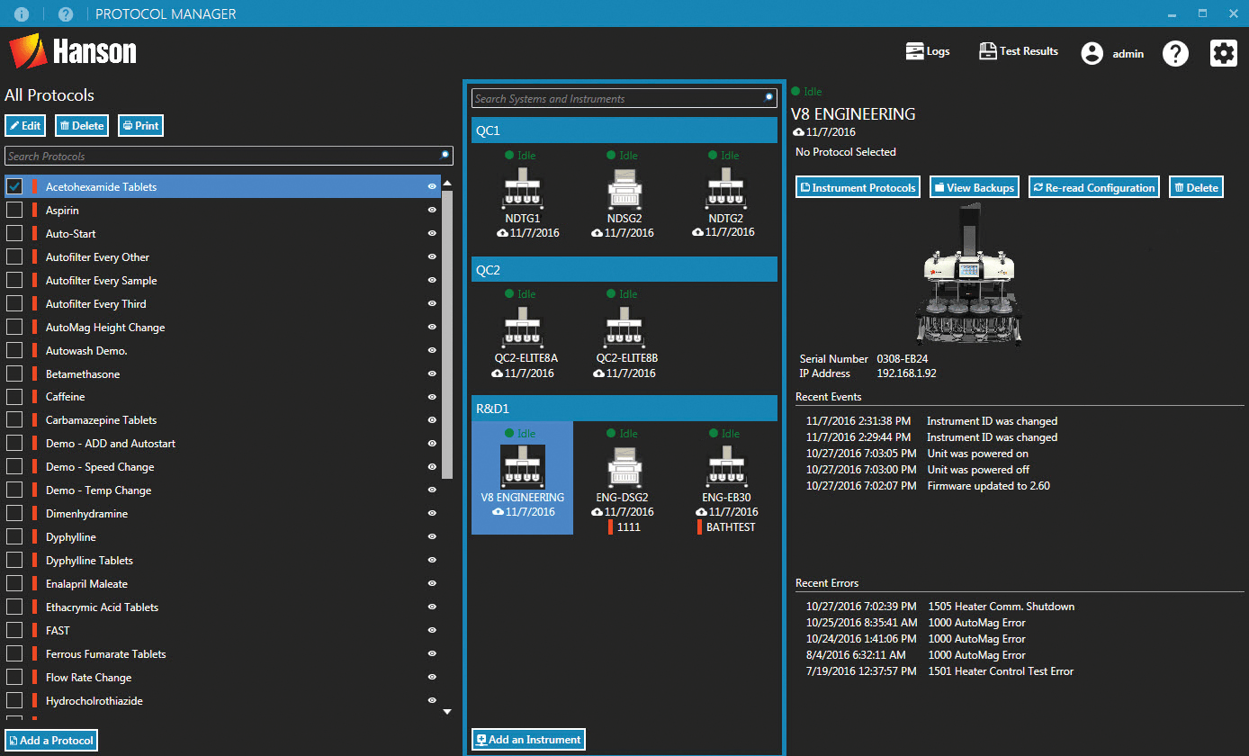 Protocol Manager Software – Flowscience Instruments